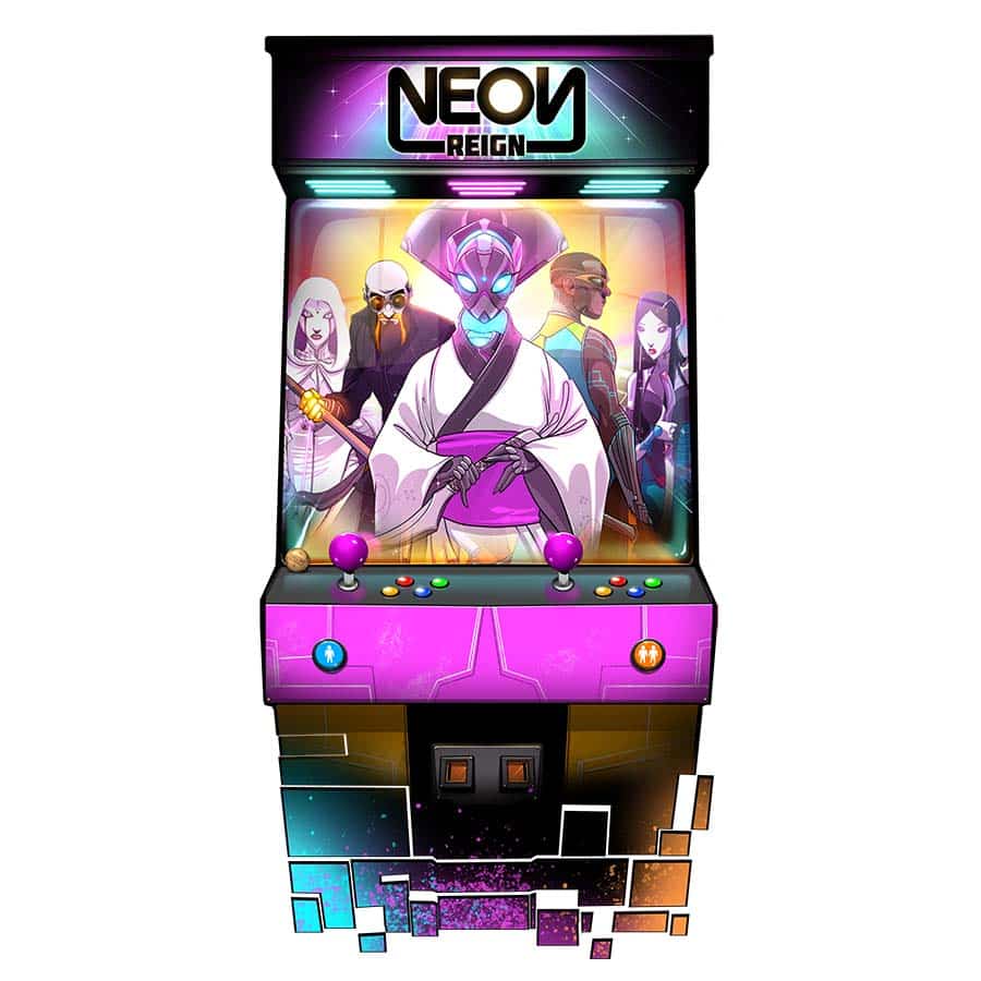 Neon Reign – Geeky Villain Tabletop Gaming & More