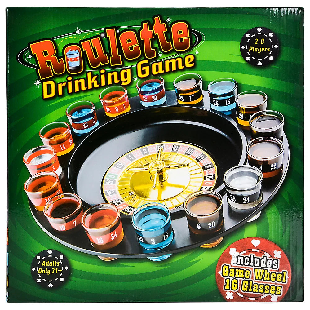 Roulette Spin And Shot Game – Geeky Villain Tabletop Gaming & More