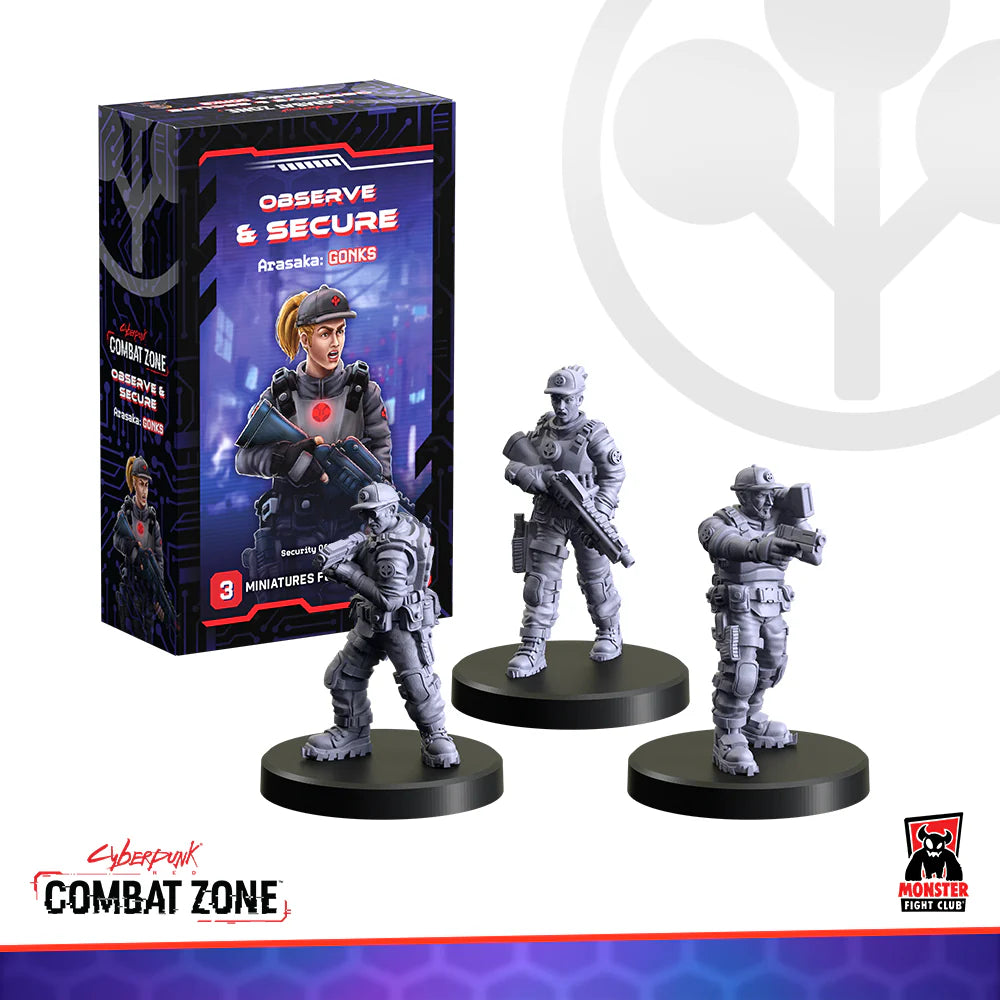 Cyberpunk RED Combat Zone - Observe & Secure (Arasaka Gonks) – Geeky ...