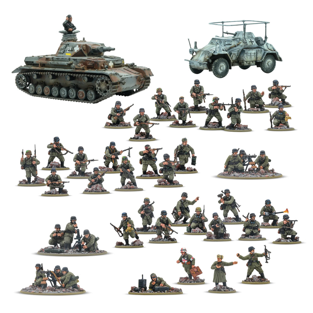 Bolt Action - Rattenkrieg - German Veteran Infantry Starter Army ...