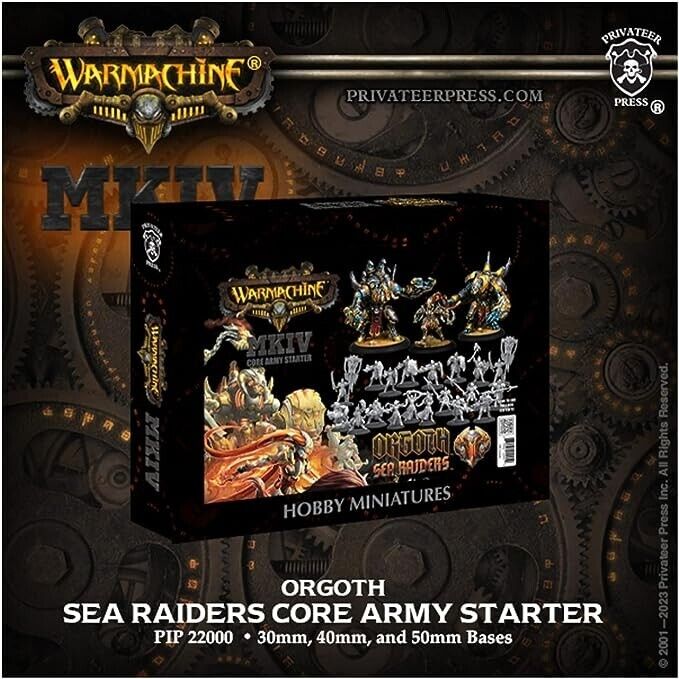 Orgoth Sea Raiders – Geeky Villain Tabletop Gaming & More