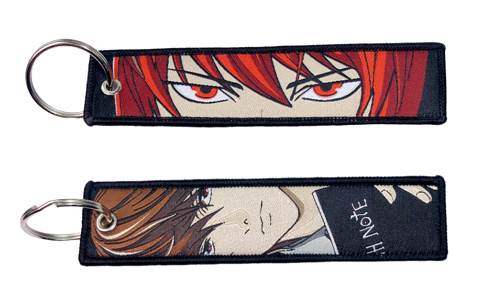 Death Note - Light Yagami - Tag Keychain – Geeky Villain Tabletop ...
