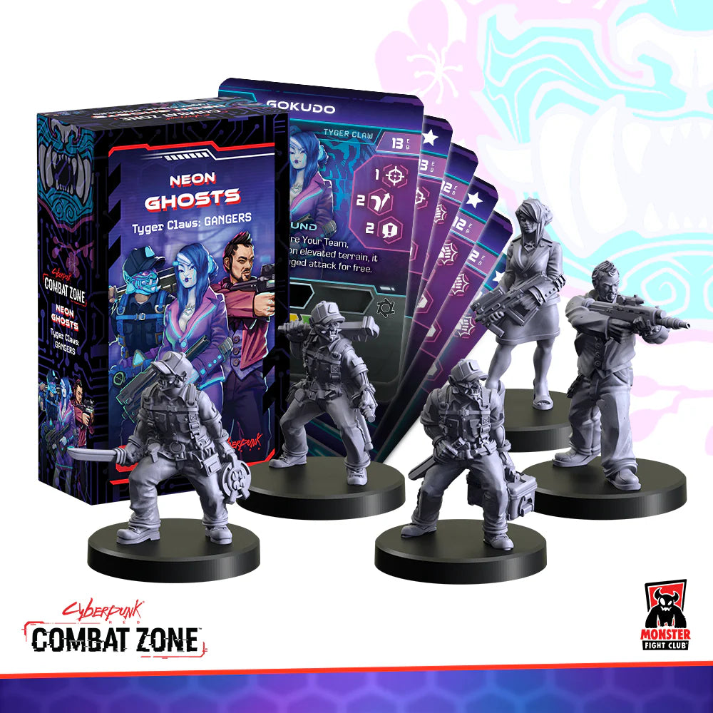 Cyberpunk RED Combat Zone - Neon Ghosts – Geeky Villain Tabletop Gaming ...
