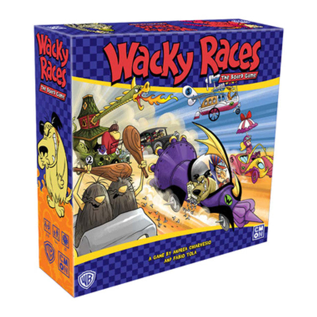Wacky Races: The Board Game – Geeky Villain Tabletop Gaming & More