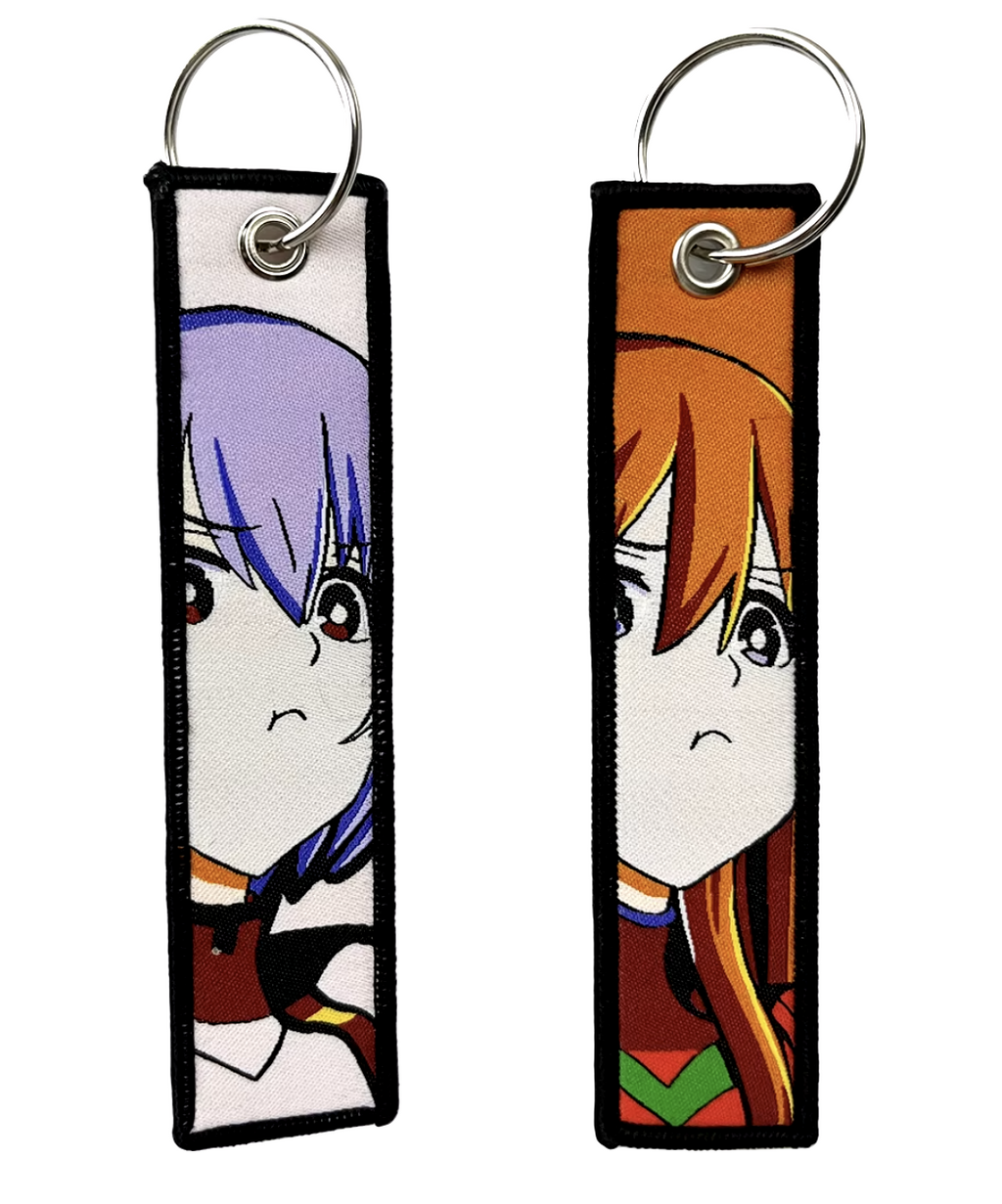 Neon Genesis Evangelion - Asuka Rei - Tag Keychain – Geeky Villain ...