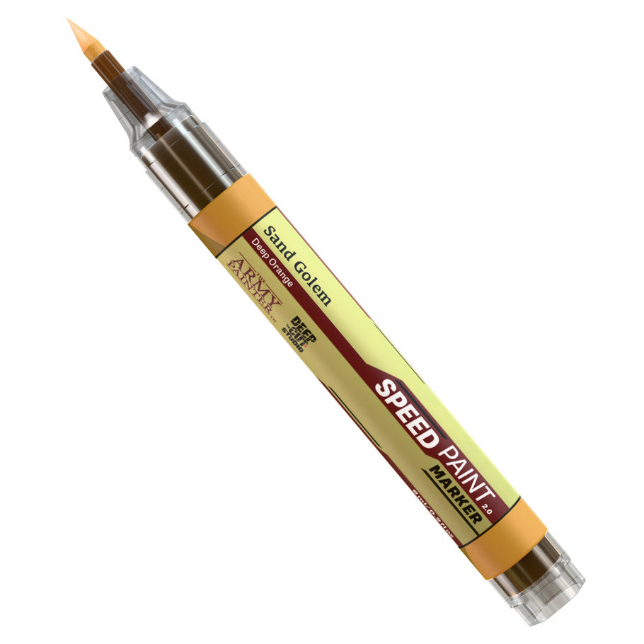 The Army Painter - Speedpaint Marker - Sand Golem – Geeky Villain ...