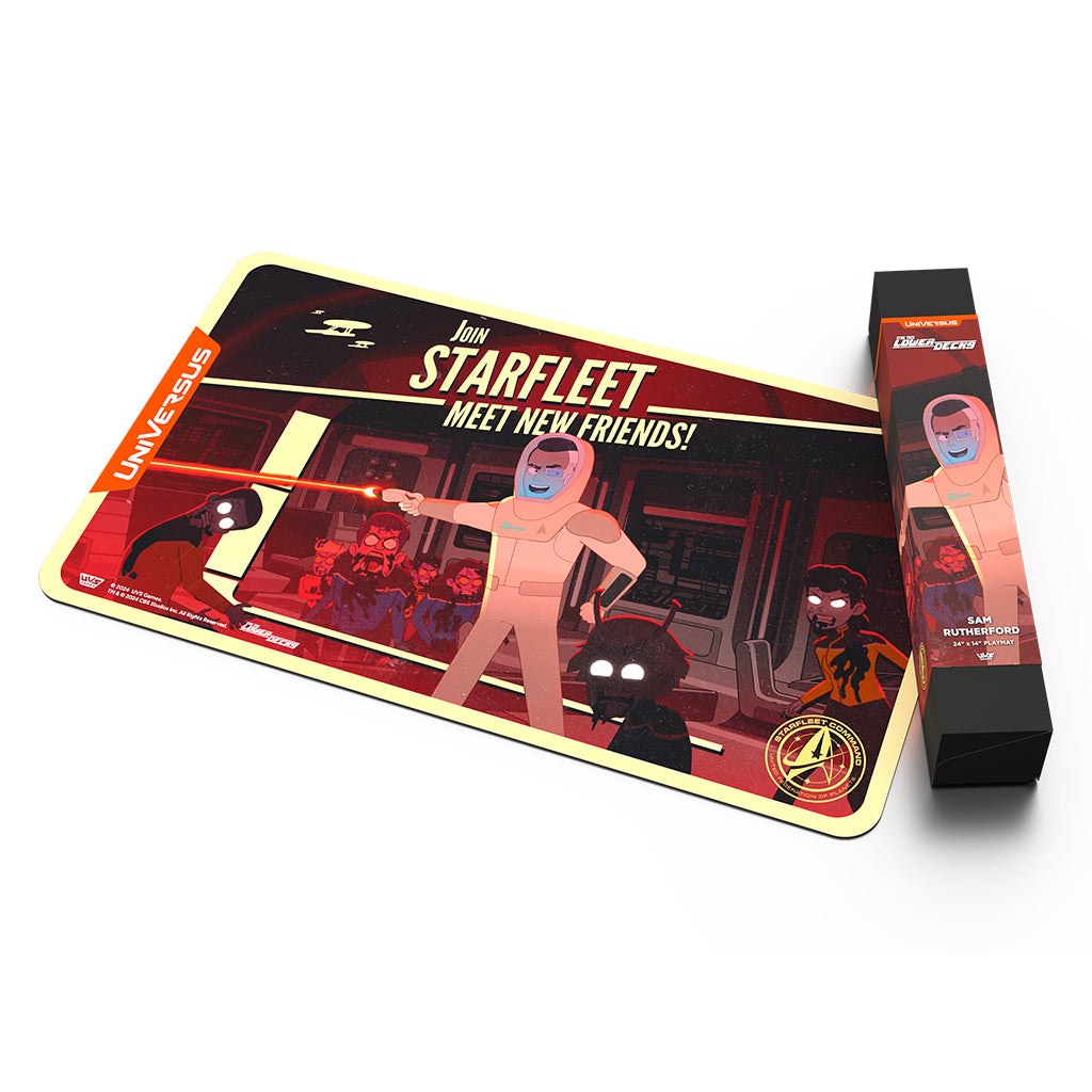 Star Trek: Lower Decks Playmat - Rutherford – Geeky Villain Tabletop ...