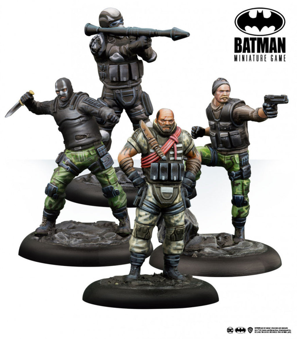 Batman Miniature Game: Bird & Mercs – Geeky Villain Tabletop Gaming & More