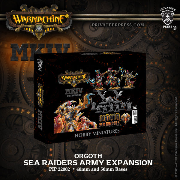 Sea Raiders Army Expansion – Geeky Villain Tabletop Gaming & More