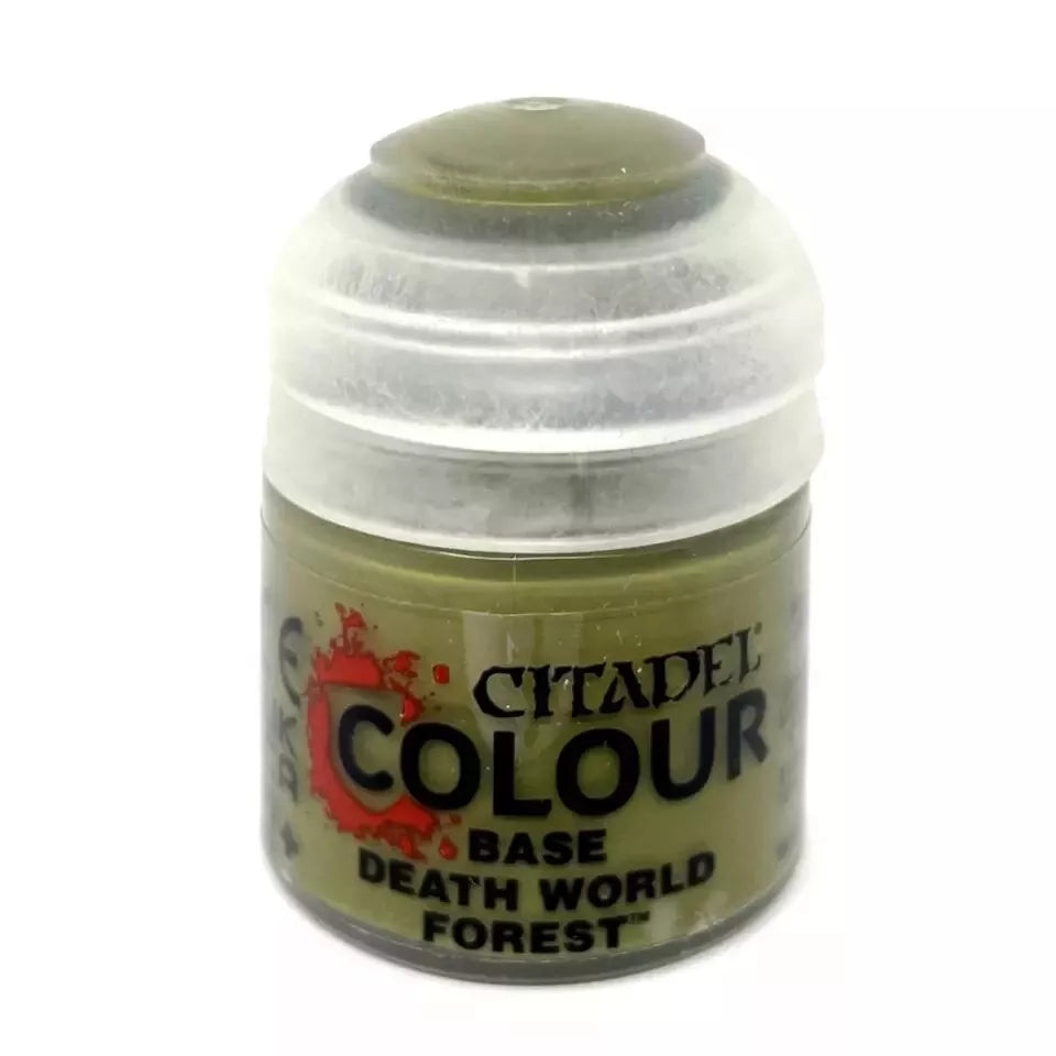 Citadel Base Paint: Deathworld Forest (12ml) – Geeky Villain Tabletop ...