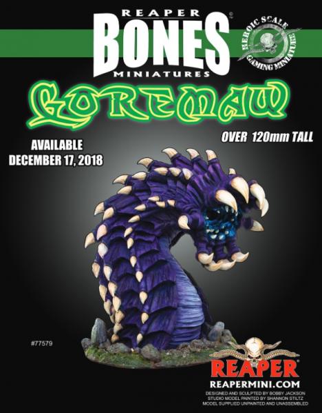 Reaper - Dark Heaven Bones - Goremaw – Geeky Villain Tabletop Gaming & More