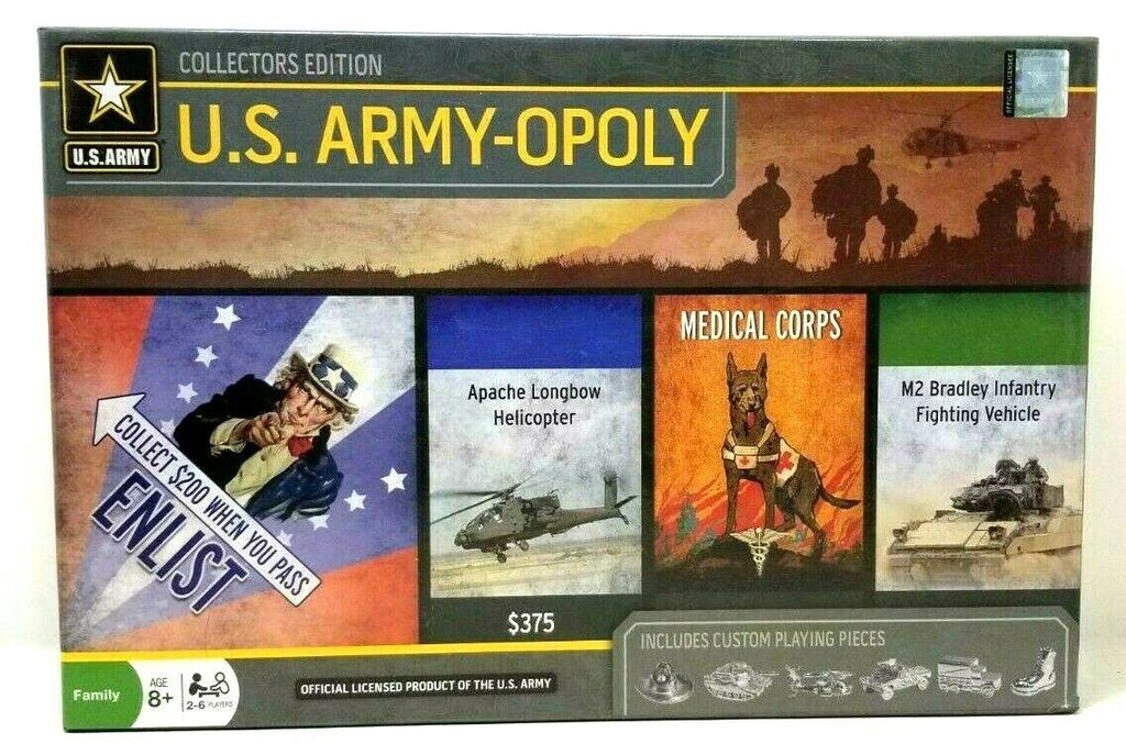 U.S. Army-opoly – Geeky Villain Tabletop Gaming & More
