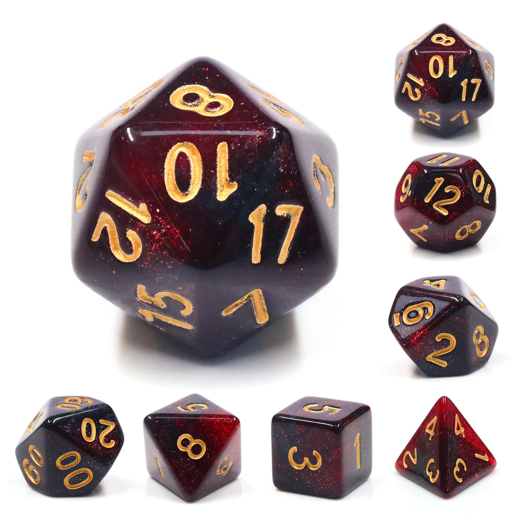 Bloody Mary - 7ct Dice Set – Geeky Villain Tabletop Gaming & More
