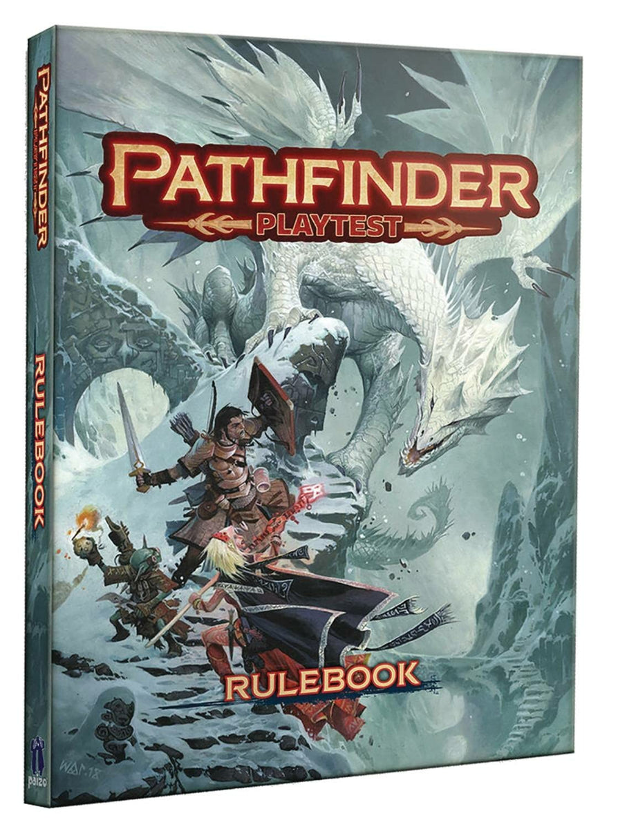 Pathfinder RPG: Playtest - Hardcover Rulebook | Geeky Villain Tabletop ...