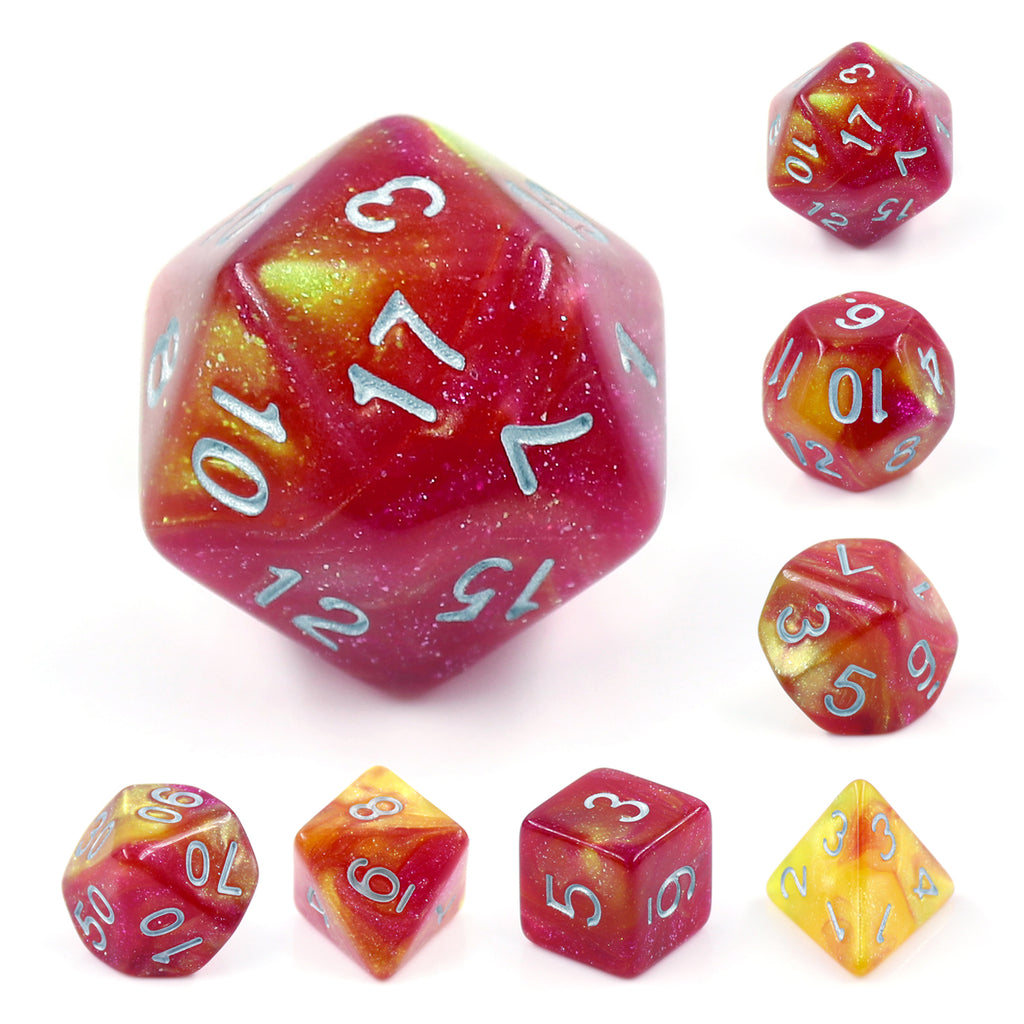 Solar Wind - 7ct Dice Set – Geeky Villain Tabletop Gaming & More