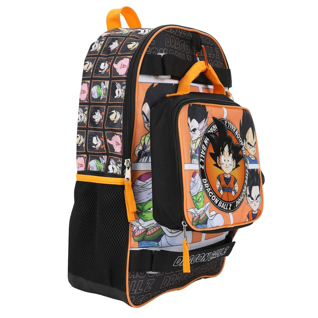 Dragon Ball Z Backpack 5-Piece Set | Geeky Villain Tabletop Gaming & More