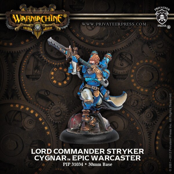 Lord Commander Stryker – Geeky Villain Tabletop Gaming & More