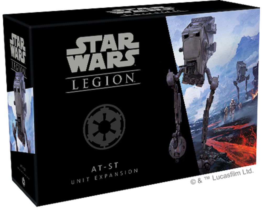 Star Wars: Legion - AT-ST Unit Expansion – Geeky Villain Tabletop ...