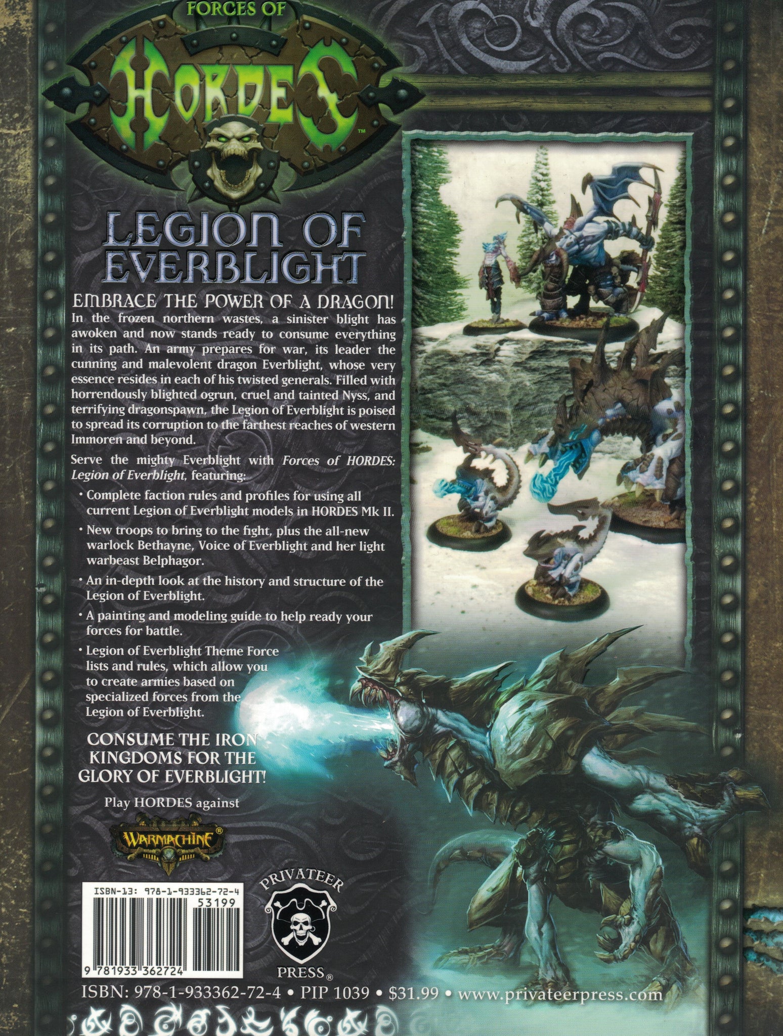 Forces of Hordes: Legion of Everblight - Mk. II (SC) | Geeky Villain ...