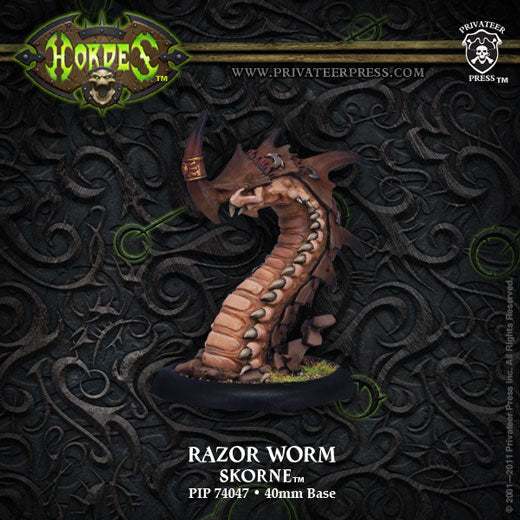 Razor Worm – Geeky Villain Tabletop Gaming & More