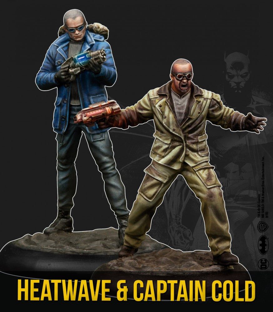 Batman Miniature Game: Captain Cold & Heatwave – Geeky Villain Tabletop ...